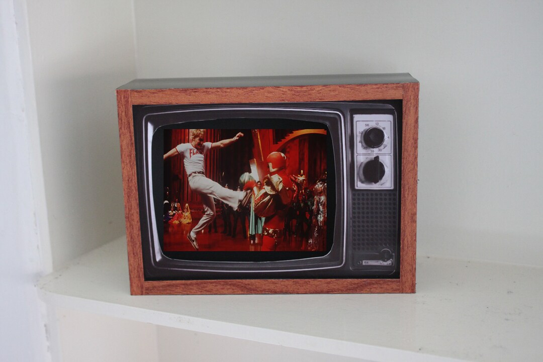 Flash Gordan Tv Retro Photo Frame - Etsy