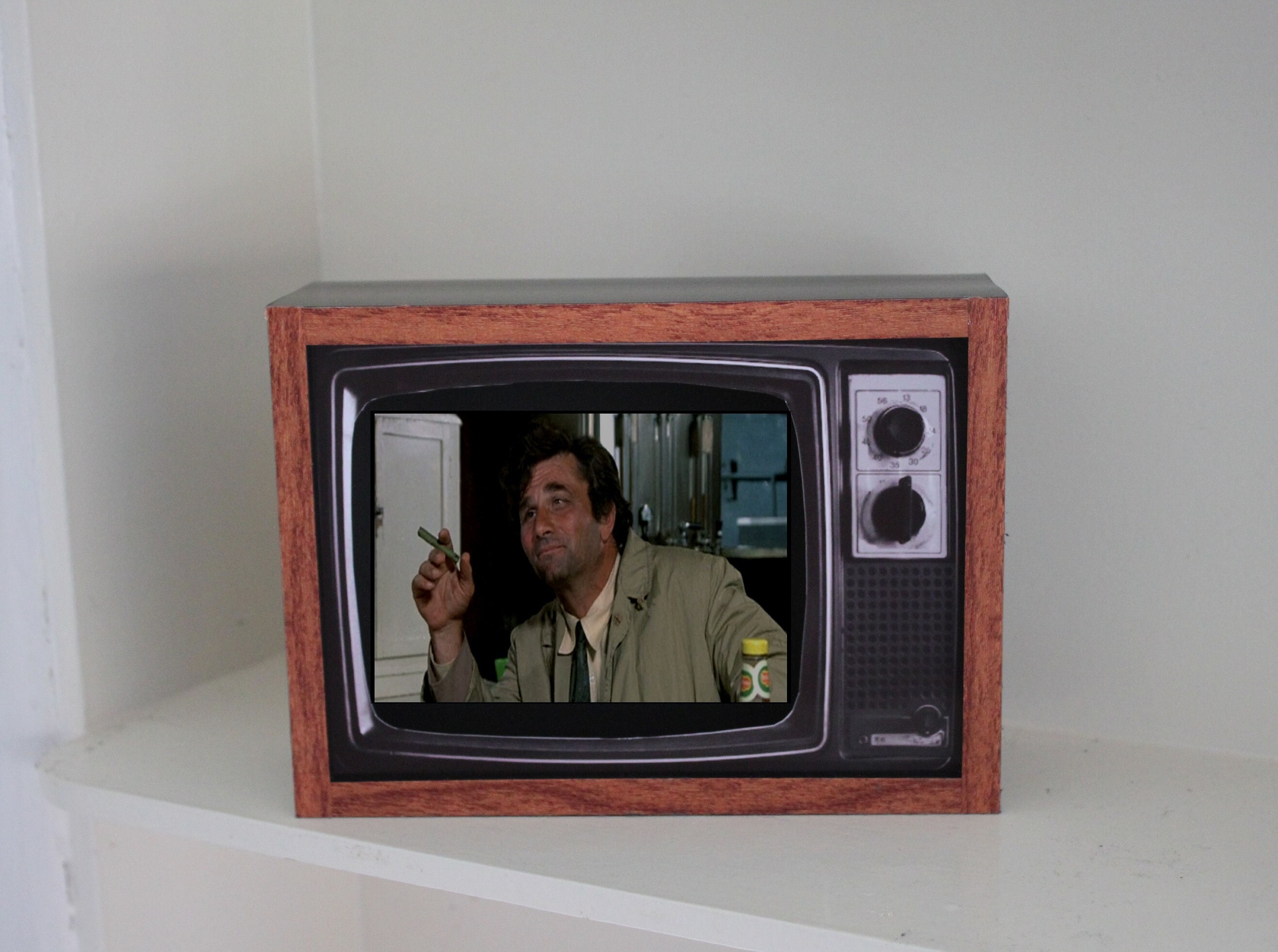 Columbo Retro TV Photo Frame - Etsy
