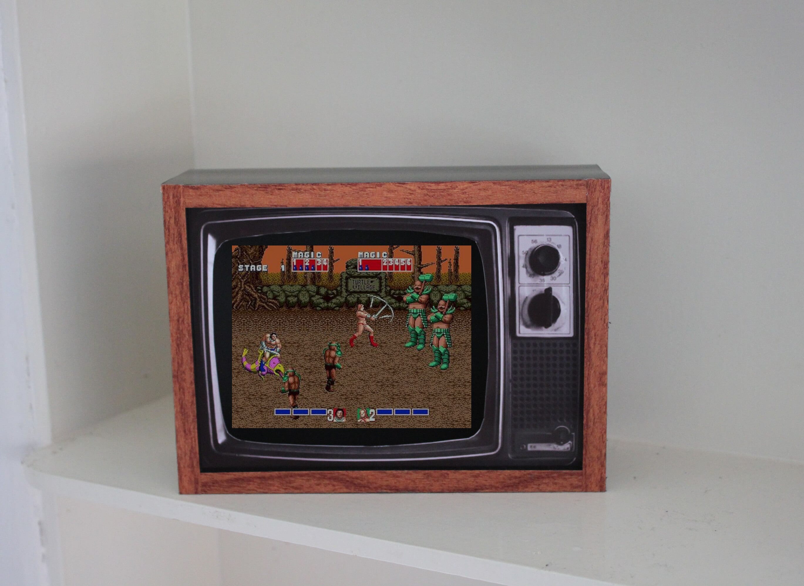 Golden Axe Computer Game Retro TV Photo Frame - Etsy