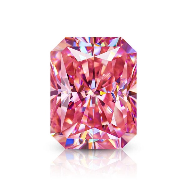 Pink Moissanite - Etsy