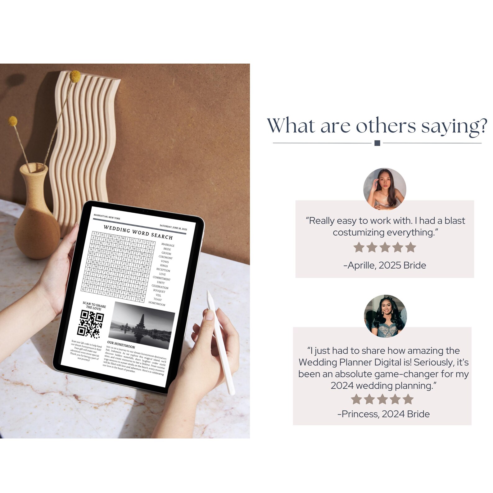 Newspaper Wedding Program, Save the Dates, Wedding Newspaper Template ...