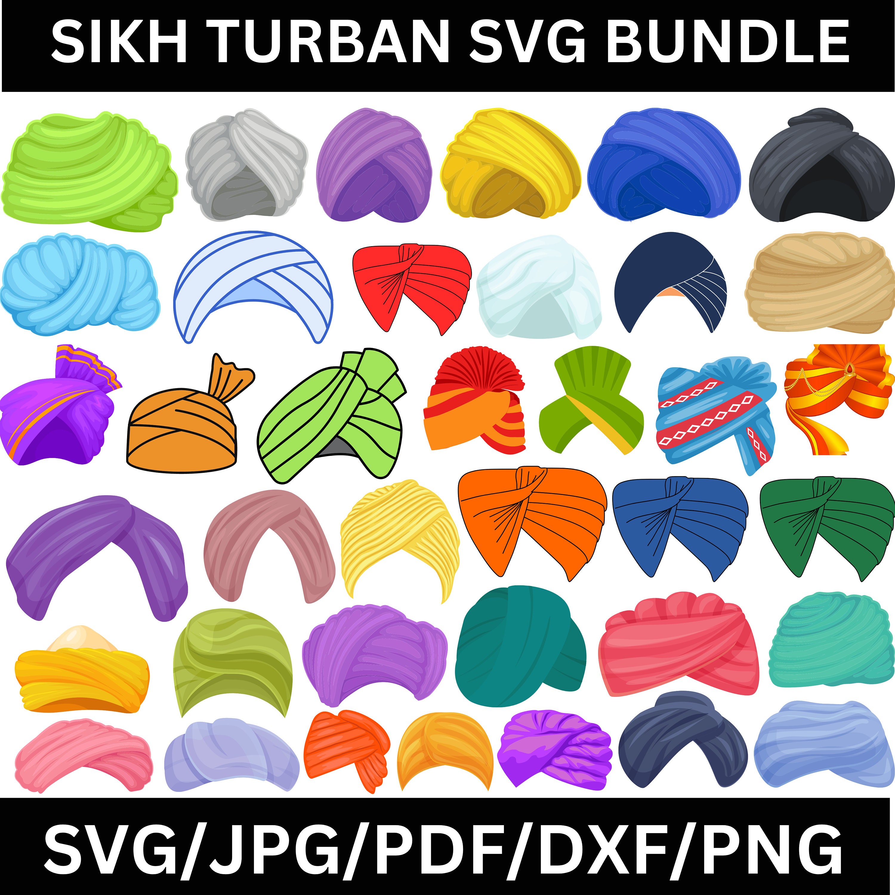 Sikh Turban Clipart