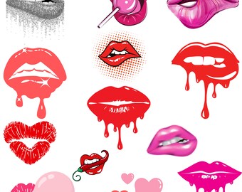 Biting Bleeding Lips - Etsy