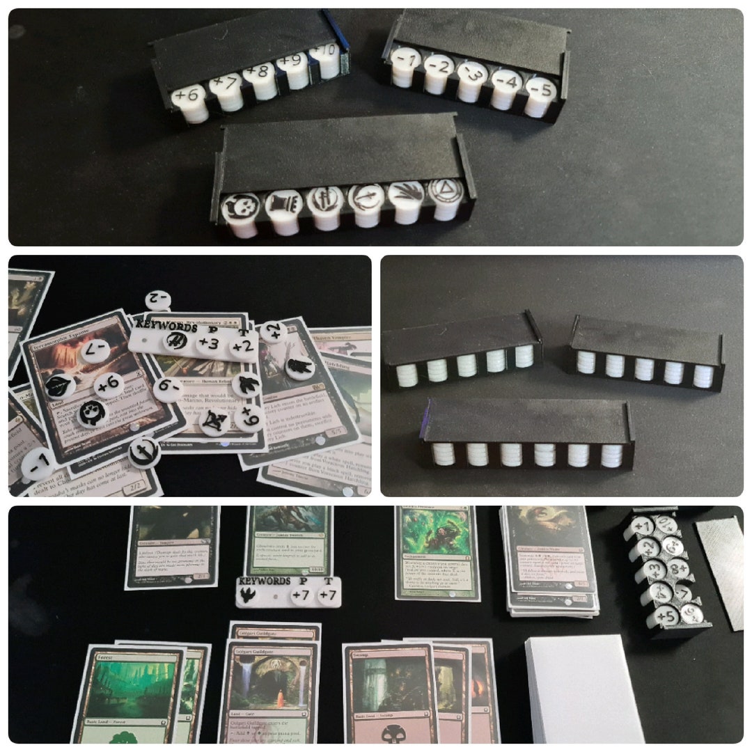Magic the Gathering Keyword and P/T Counters 160 MTG Counters - Etsy