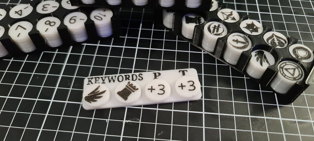 Magic the Gathering Keyword and P/T Counters | 160 MTG Counters - Etsy