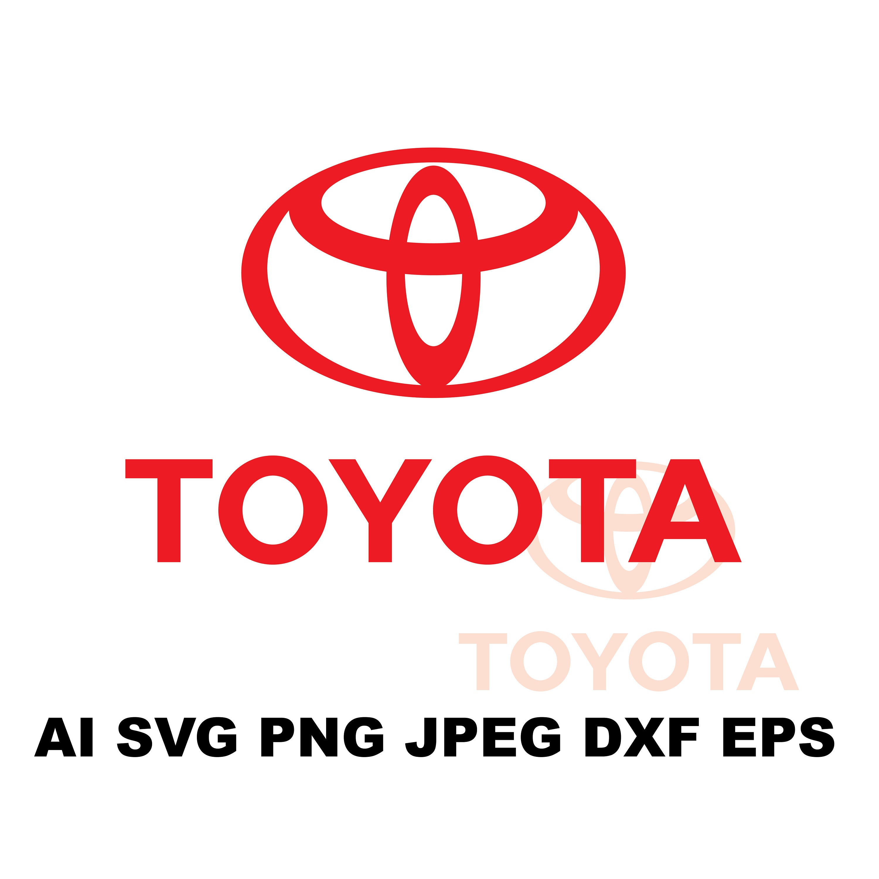 Toyota Logo Vector File