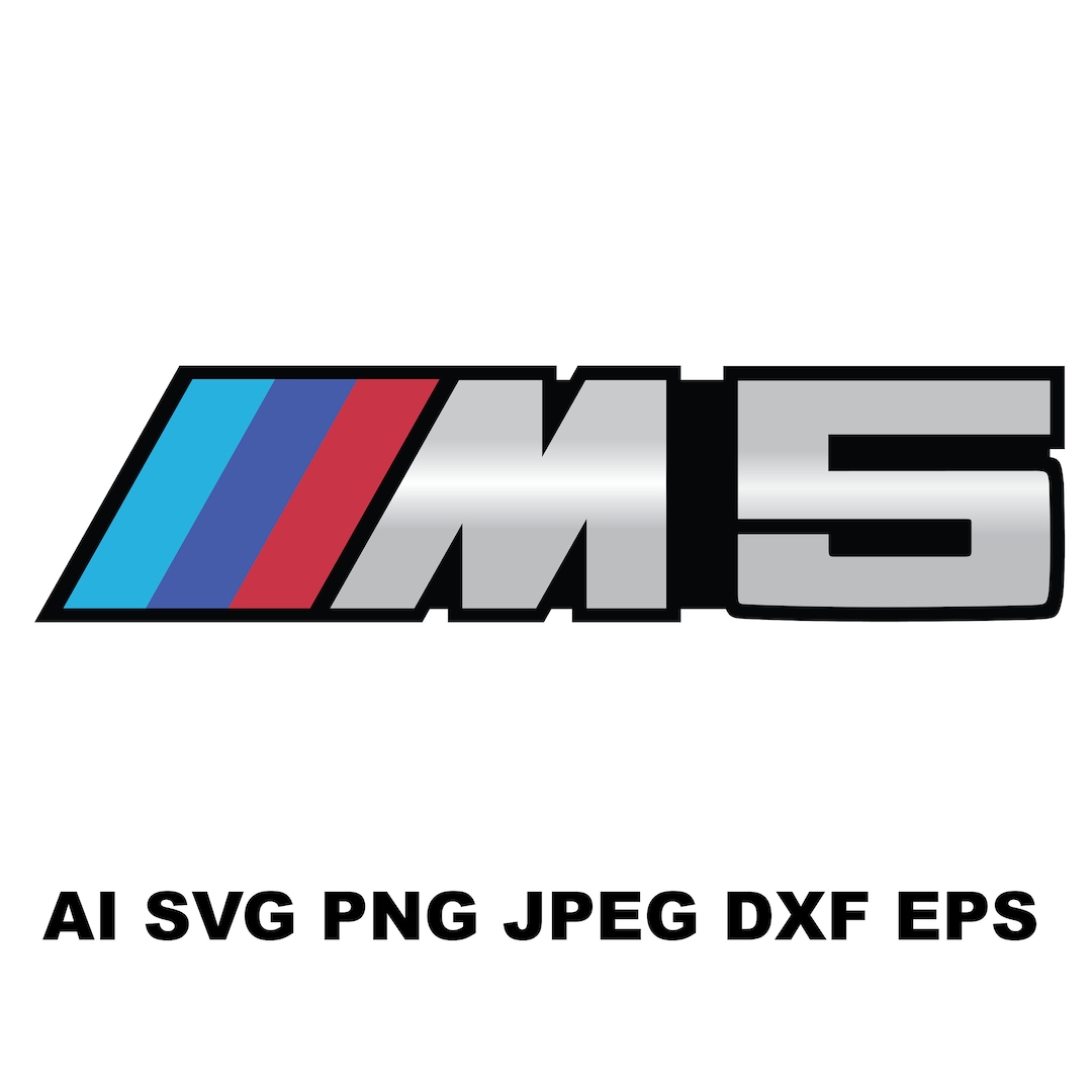 BMW M5 Svg BMW M5 Eps BMW M5 Png - Etsy UK