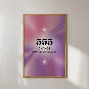 Angel Numbers Printable Wall Art Trendy Poster Gift for Home - Etsy