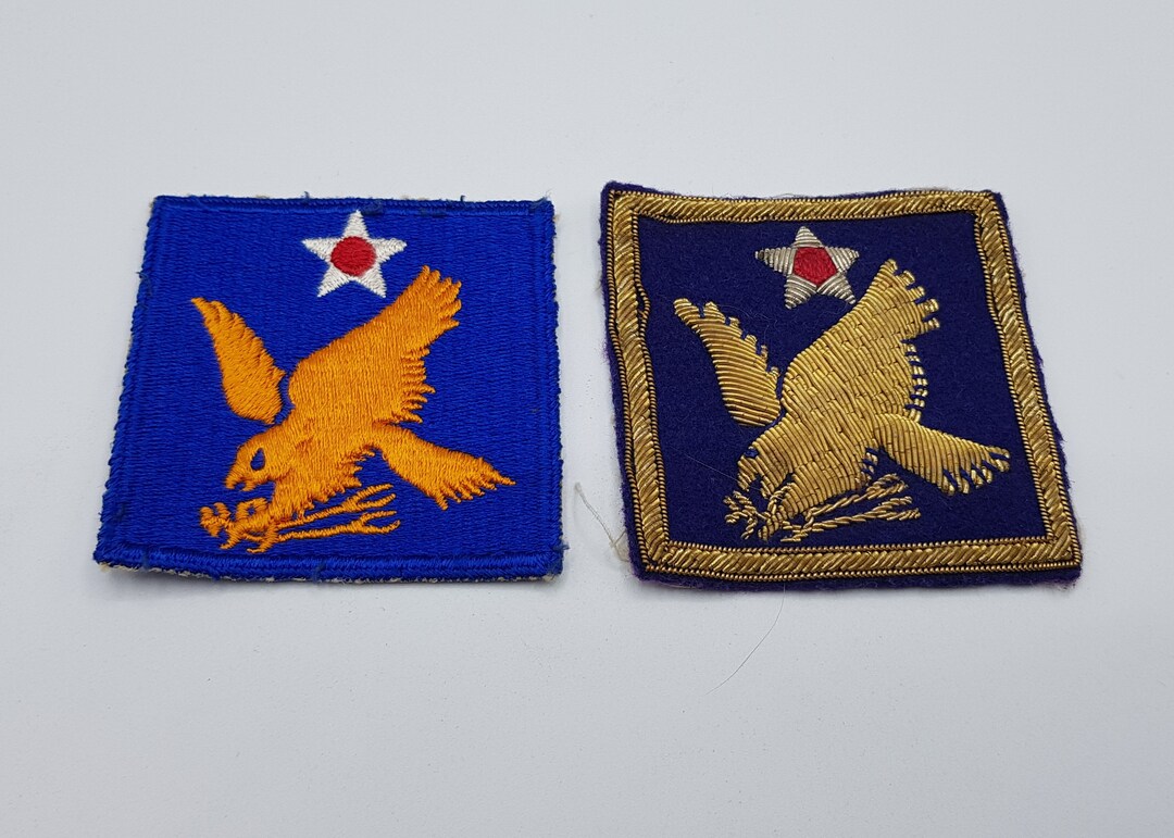WW2 United States Army 2nd Air Force Bullion Patch - Etsy