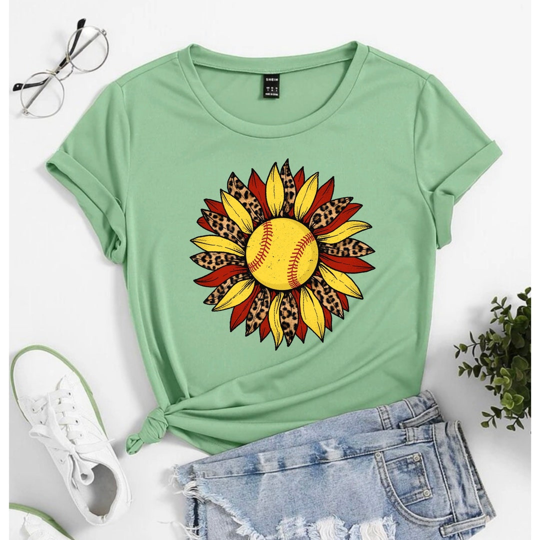 Baseball Sunflower Sublimation SVG / Sublimation SVG / Cut File ...