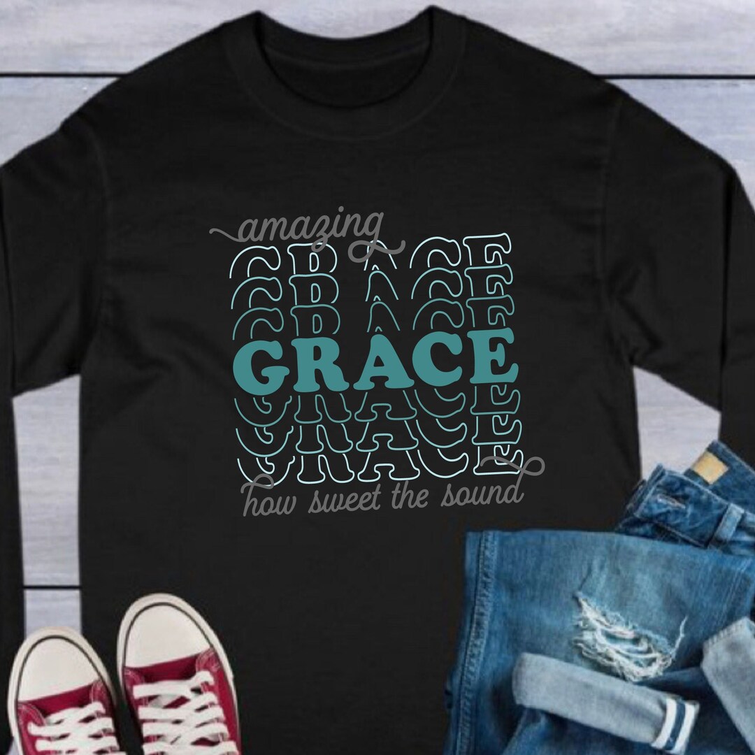 Amazing Grace SVG / Inspirational SVG / Cut File / Cricut / Commercial ...