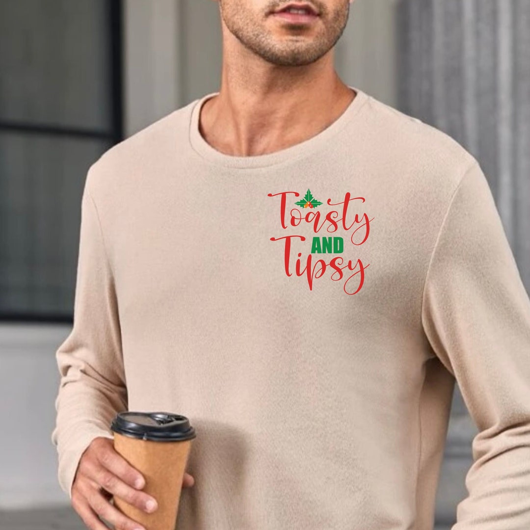 Toasty and Tipsy SVG / Fun Christmas SVG / Christmas SVG / Cut File ...