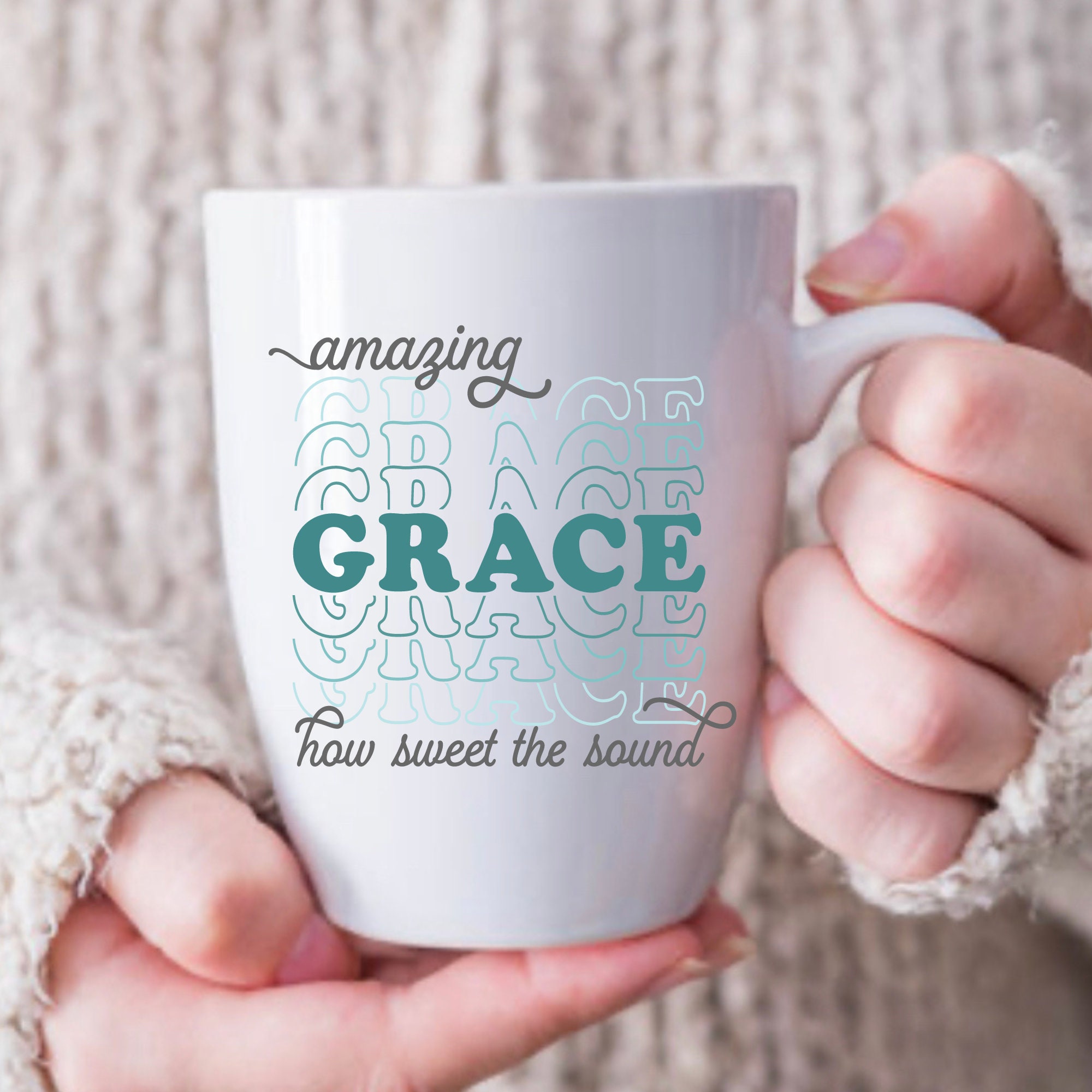 Amazing Grace SVG / Inspirational SVG / Cut File / Cricut / Commercial ...