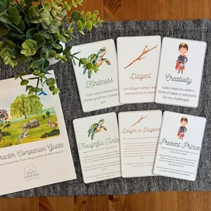 Character Companion Cards and Guide - Etsy