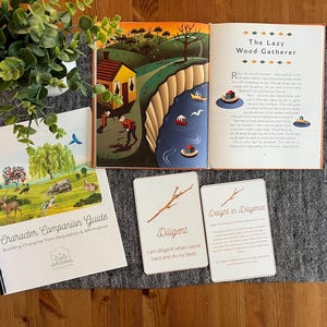 Character Companion Cards and Guide - Etsy