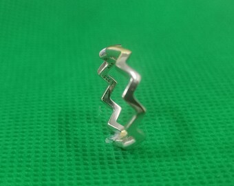 Zig Zag Pandora Ring - Etsy