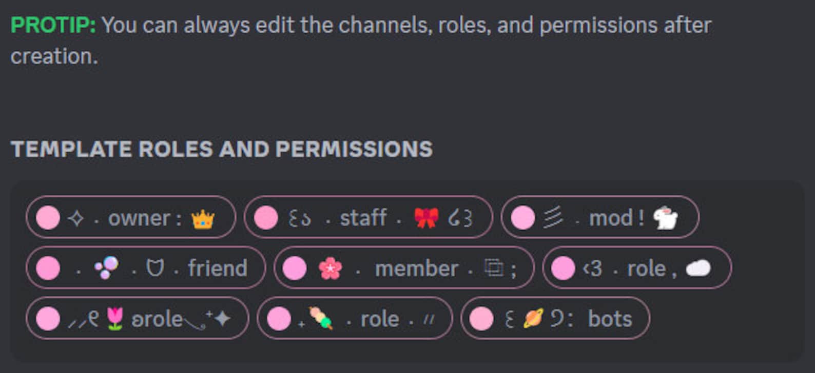 Kawaii Pink Discord Server Template for Twitch Streamer (instant ...