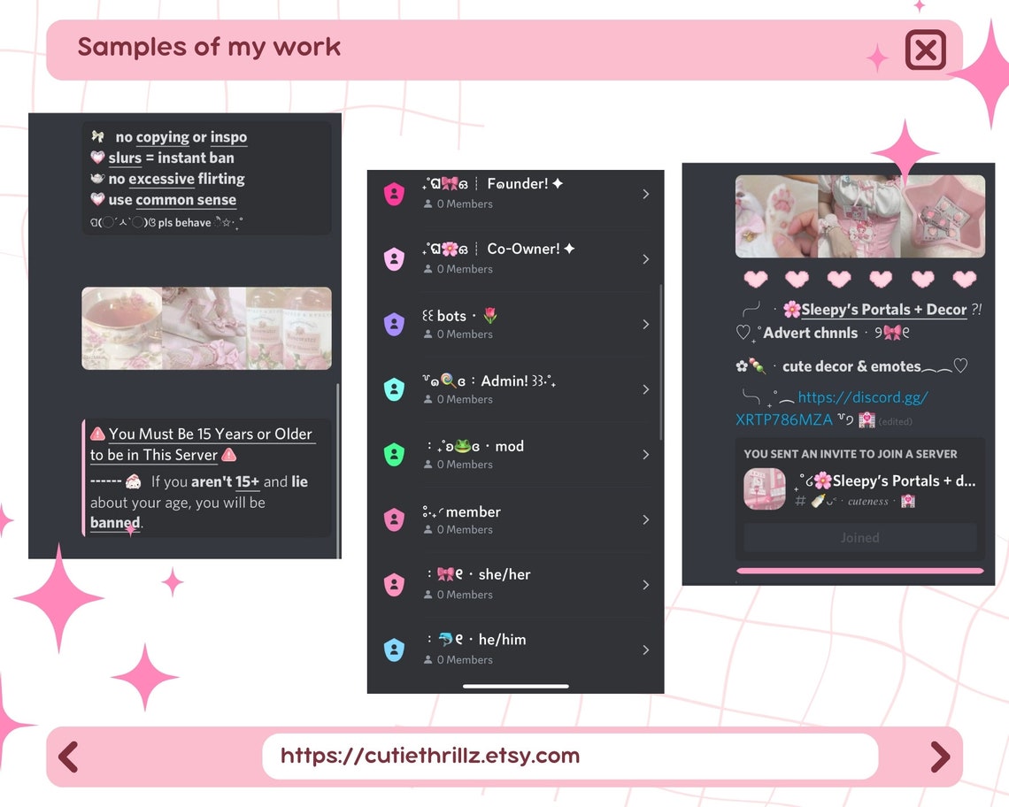 CUSTOM Aesthetic Discord Server for Gaming/twitch Personalized Discord ...