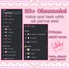 Spooky Pastel Halloween Discord Server Template for Twitch Streamer Emo ...