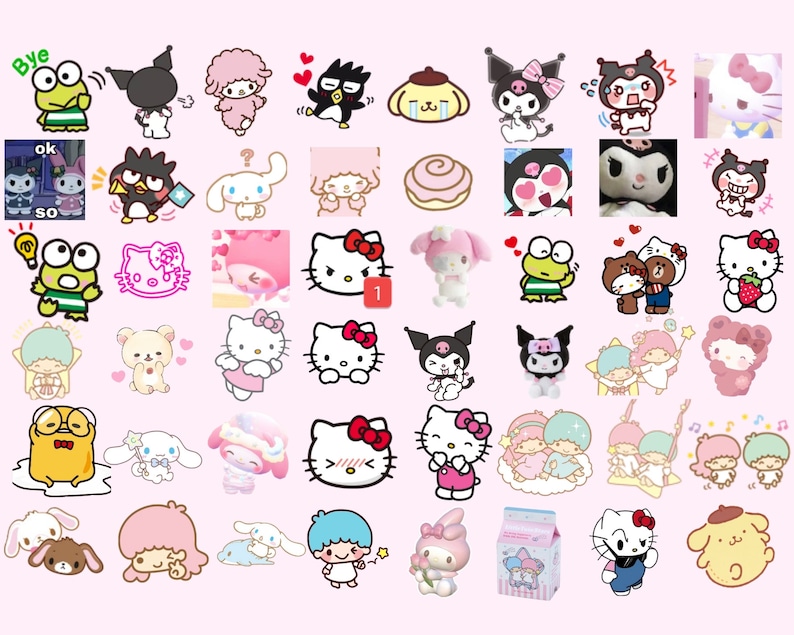 200 Cute Aesthetic Emotes for Twitch and Discord Cute/Funny Emojis ...