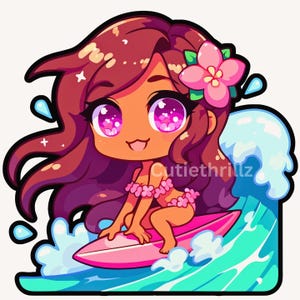 Custom Chibi Profile Picture | Kawaii Anime Girl PFP | Personalized ...