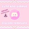Fairy Themed Aesthetic Discord Template Cute Discord Server for Twitch ...