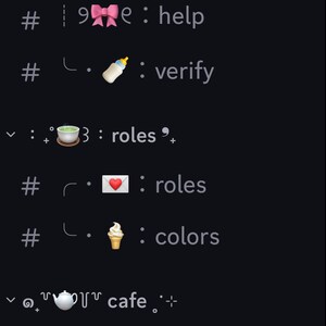 Cafe Aethetic Discord Server | Kawaii Cat Girl Discord Server Template ...