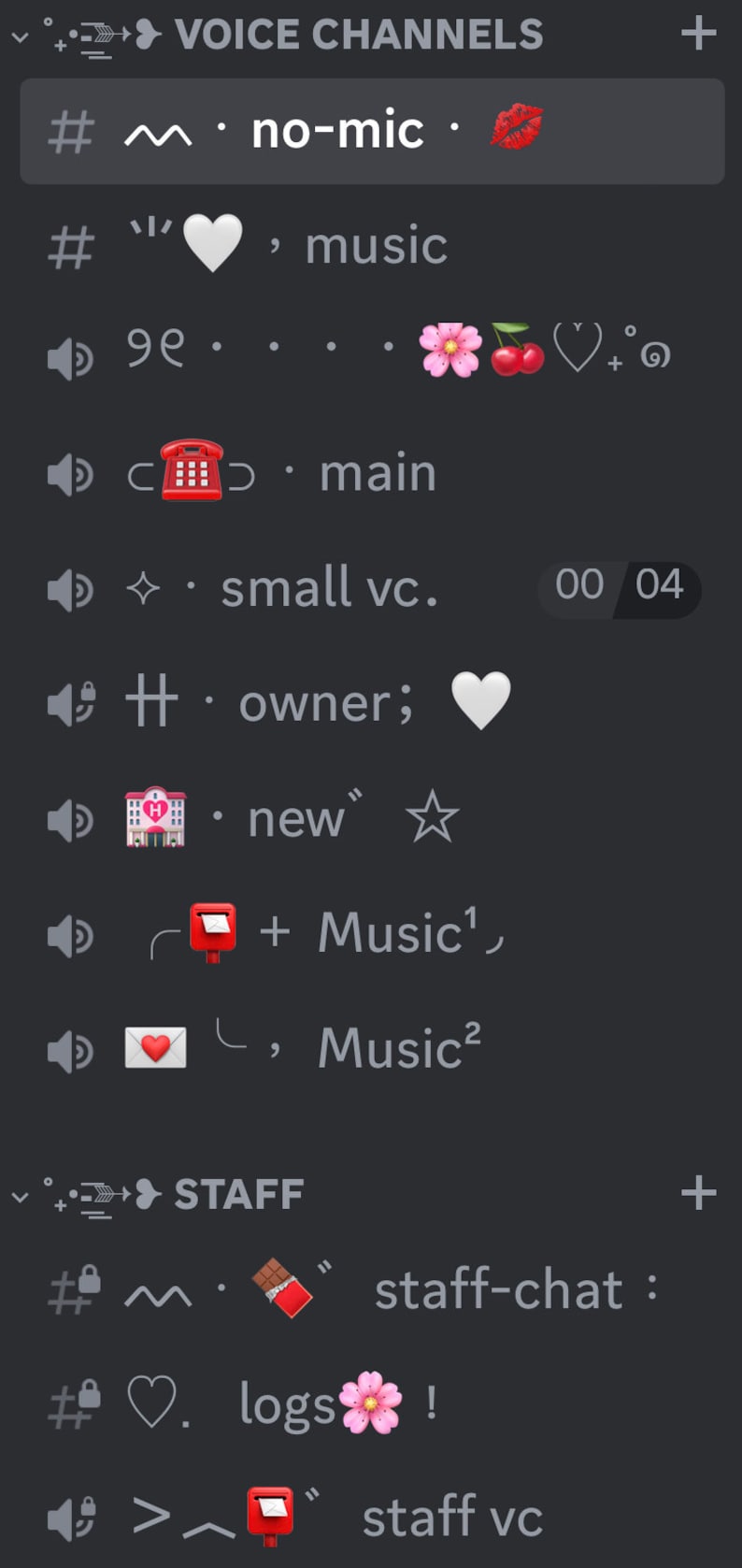 Red/pink Discord Template, Customizable Channels (instant Download) - Etsy