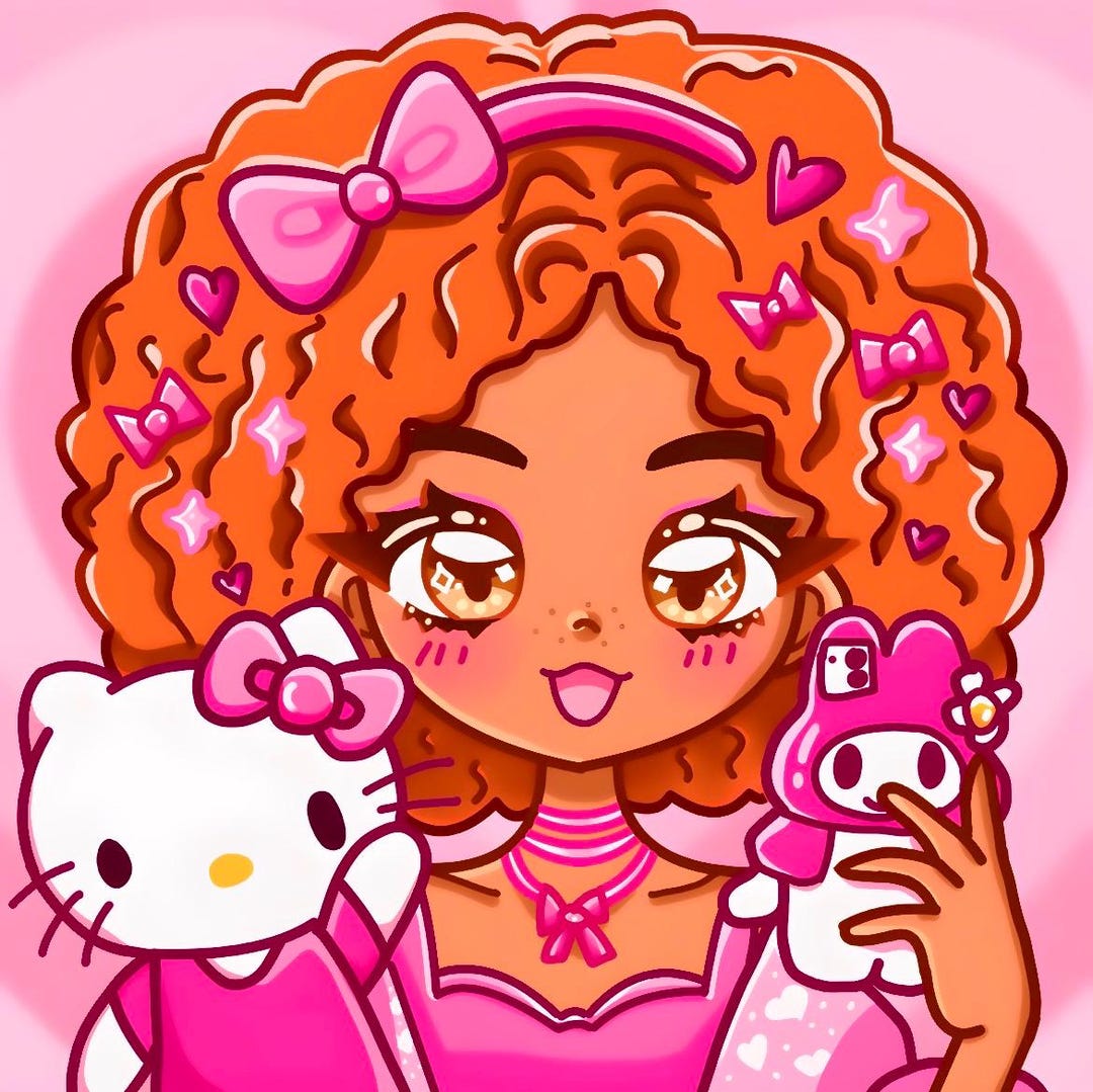 Custom Chibi Profile Picture | Kawaii Anime Girl PFP | Personalized ...