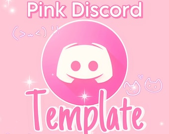 Coquette Discord Server Template | 50+ Channels and Roles | Pink and ...