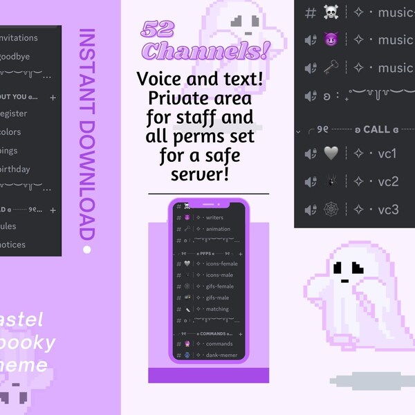 Discord Server Template - Etsy
