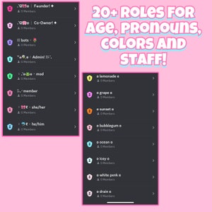 Kawaii Aesthetic Discord Template INSTANT DOWNLOAD | Twitch Streamer ...