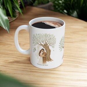 Odysseus and Penelope Olive Tree Mug | Ithaca is You | Mythology ...