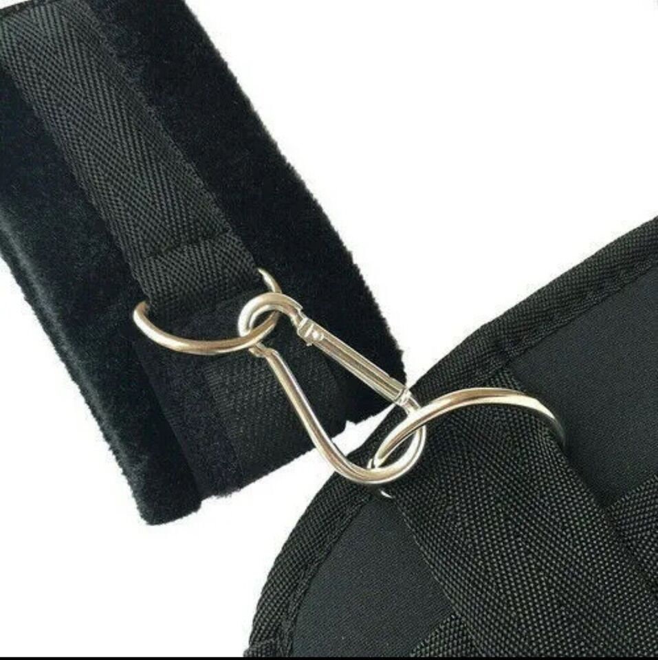 Couples BDSM Erotic Open Leg Ankle Neck Cuff Strap Restraints Sex Toys ...