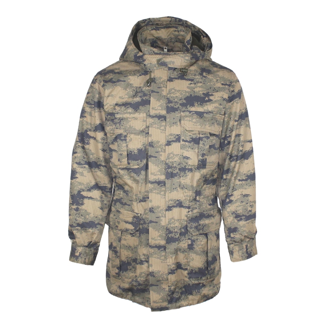 Turkish Army Military Parka Digital Camouflage - Etsy