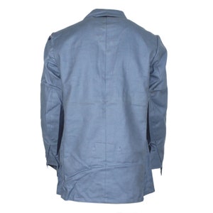Veste d'uniforme de protection civile suédoise originale denim bleu ...