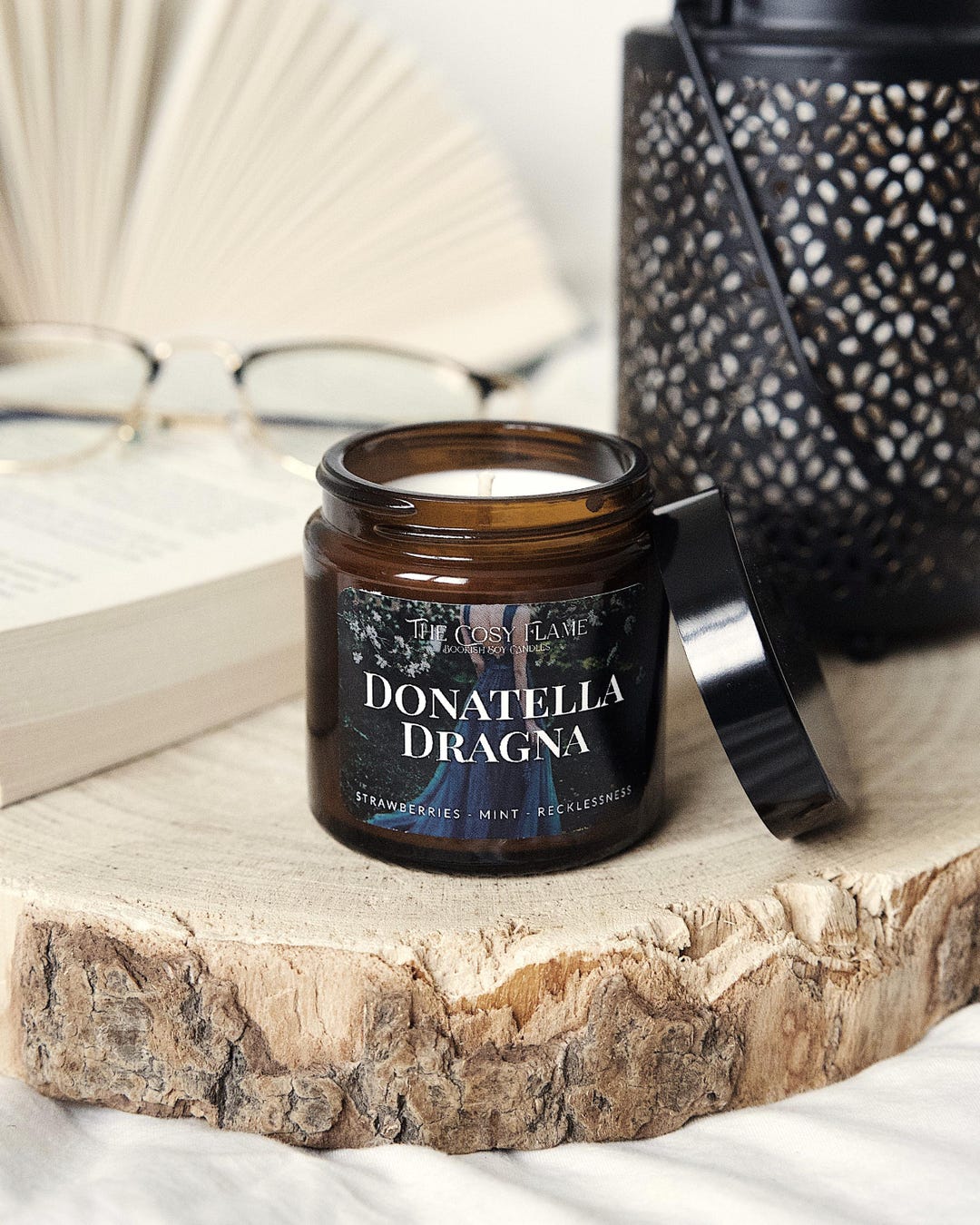 Donatella Dragna Bookish Candle Book Merch Gift Reader Caraval ...