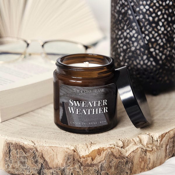 Sweater Weather Candle - Etsy