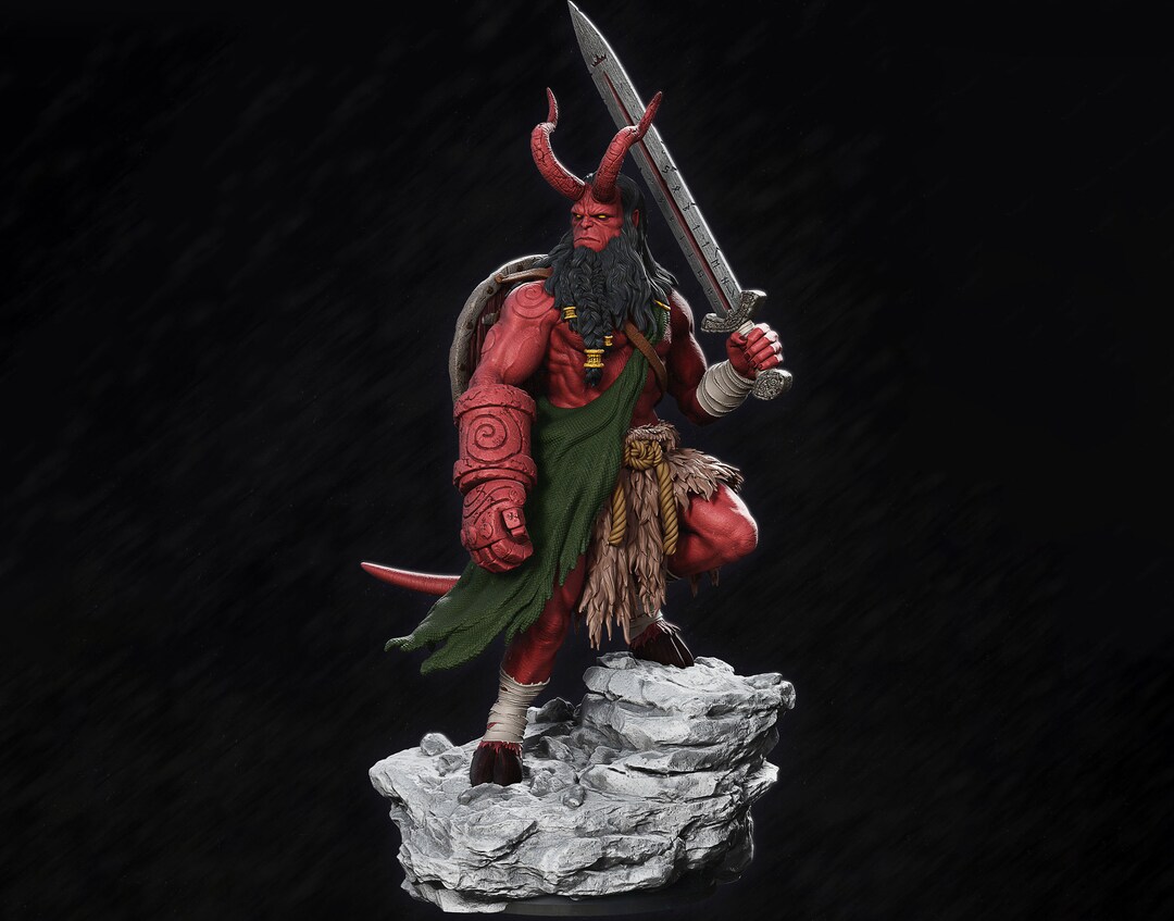 Nordic Hellboy 3D Print STL File - Etsy
