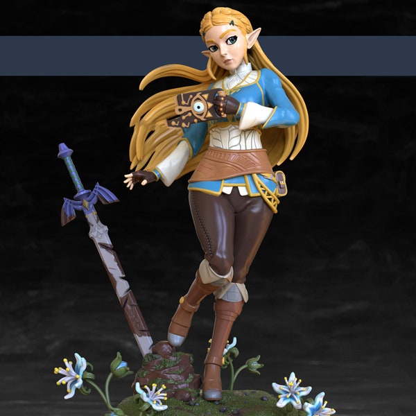 Princess Zelda Stl - Etsy