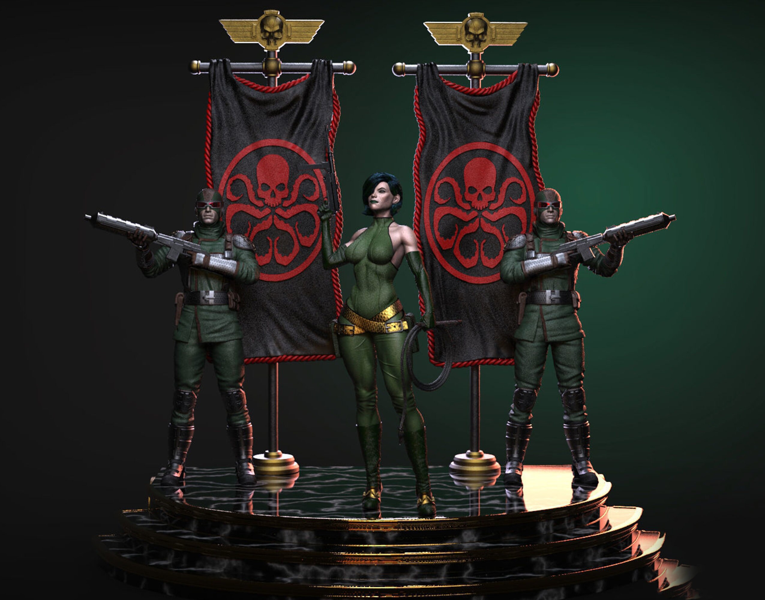 Viper Madame Hydra 3D Print STL File - Etsy Australia