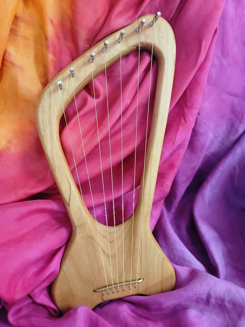Hand Crafted Pentatonic Waldorf Kinder Lyre for Children and Adults ...