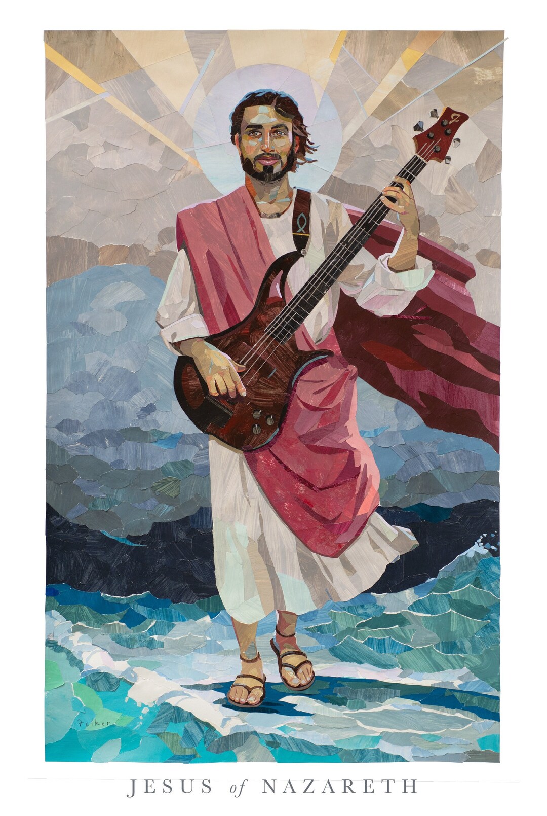 Jesus of Nazareth - Archival Inkjet Print - Etsy