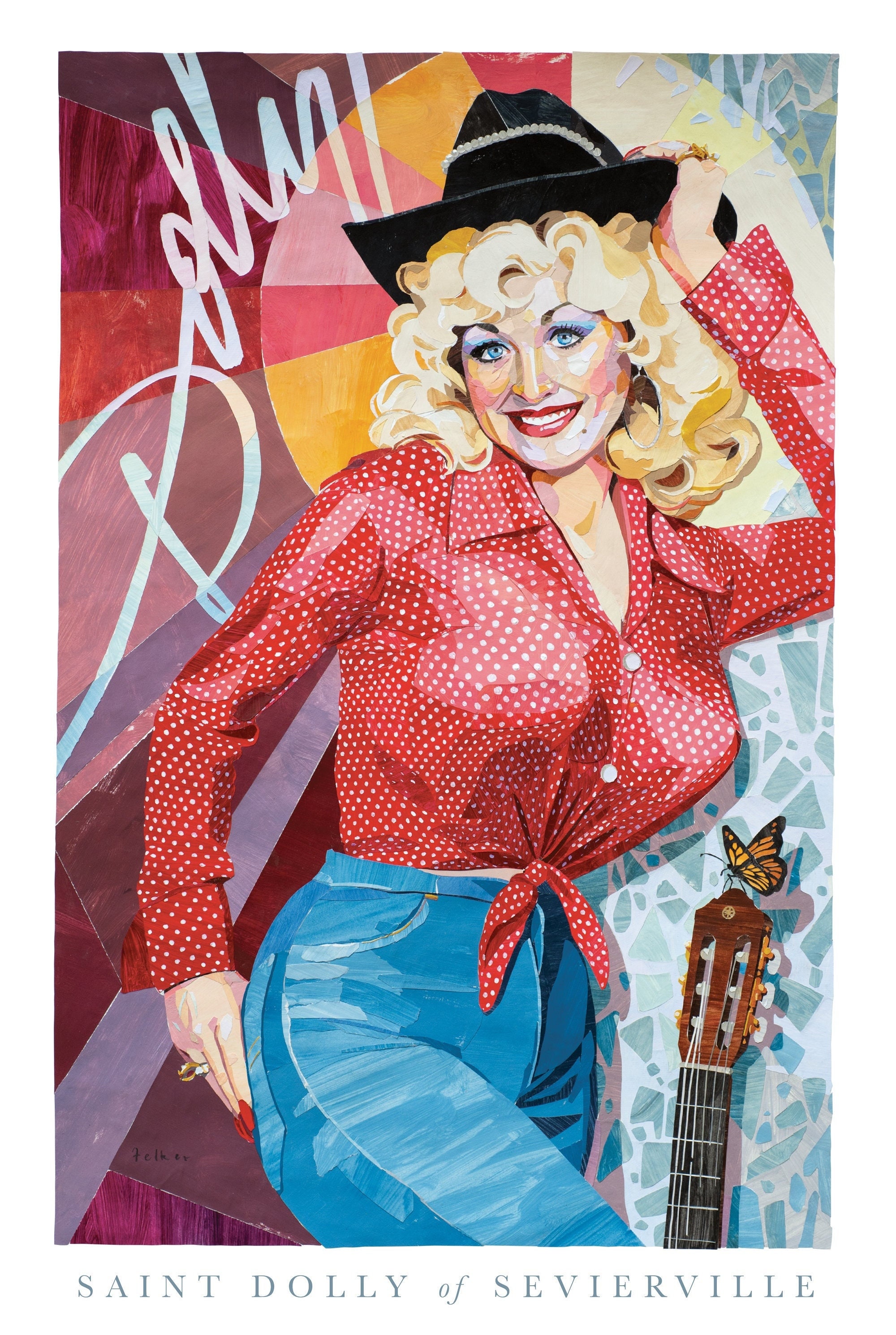 Saint Dolly of Sevierville, No. 4 - Archival Inkjet Print - Etsy