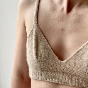 KNITTING PATTERN | the Basic Bra | Knit Bra - Etsy