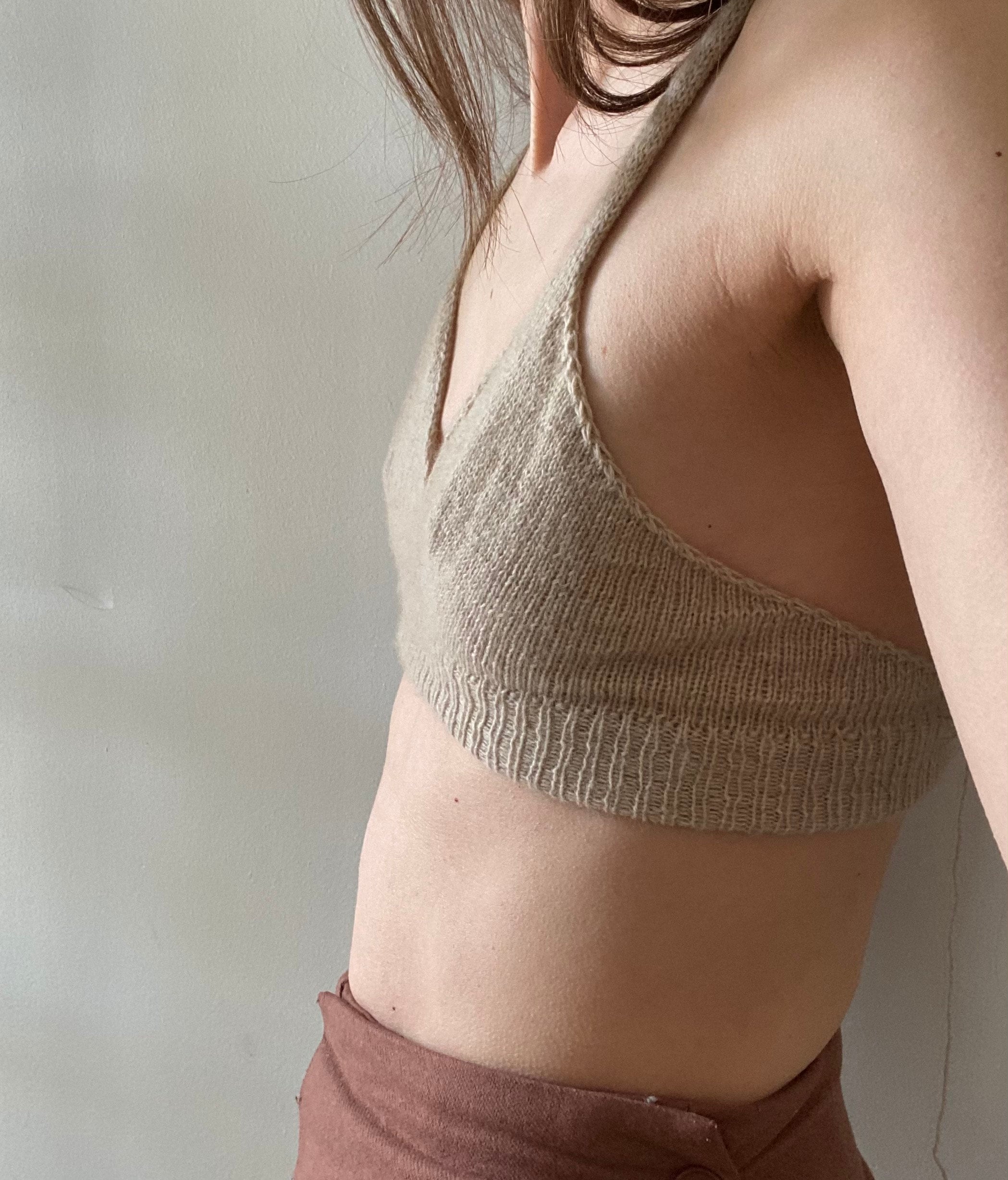 KNITTING PATTERN | the Basic Bra | Knit Bra - Etsy