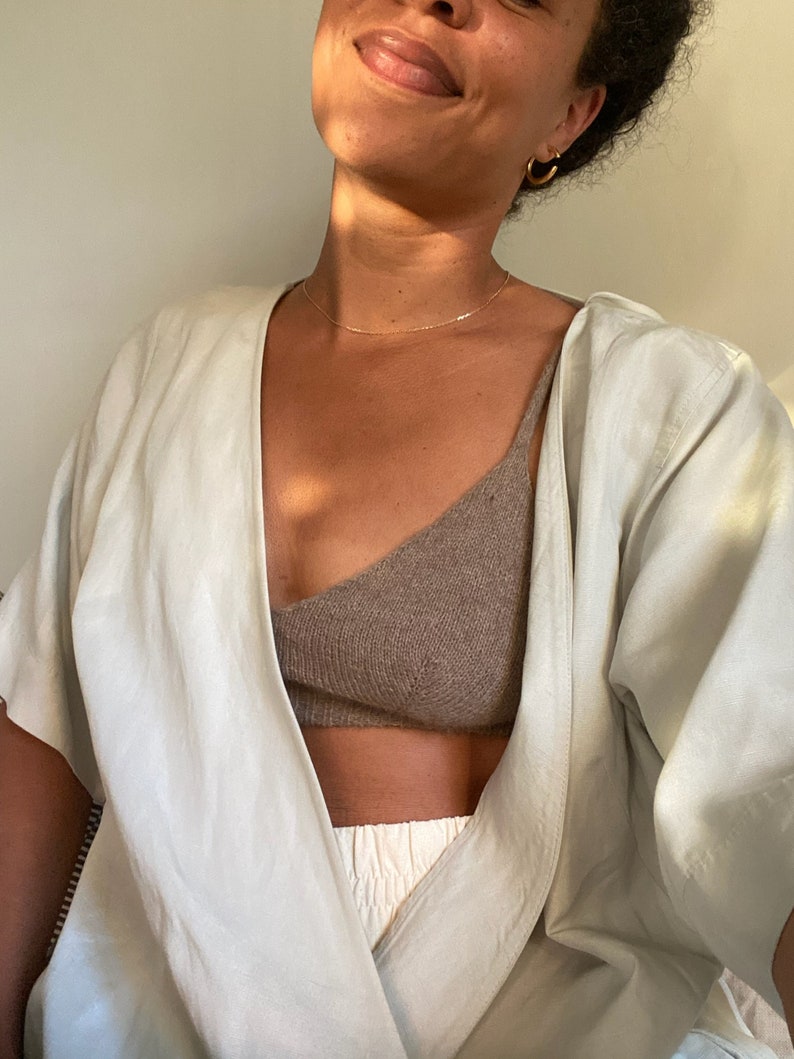 KNITTING PATTERN | the Basic Bra | Knit Bra - Etsy