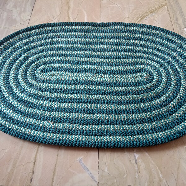 Oval Rag Rug - Etsy