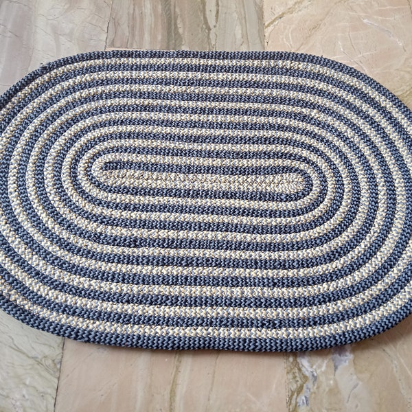 Colorful Braided Rug - Etsy