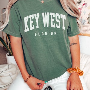 Key West Shirt, Comfort Colors Key West Florida Shirt, Key West Gift ...